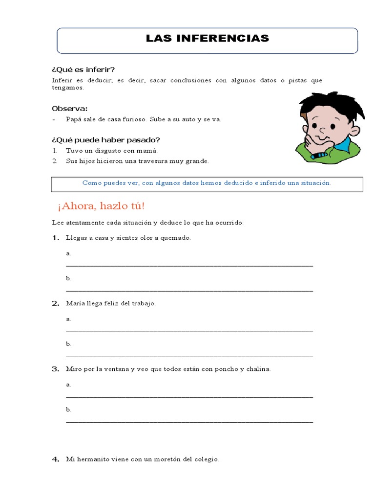 ¿Qué Es Inferir? | PDF