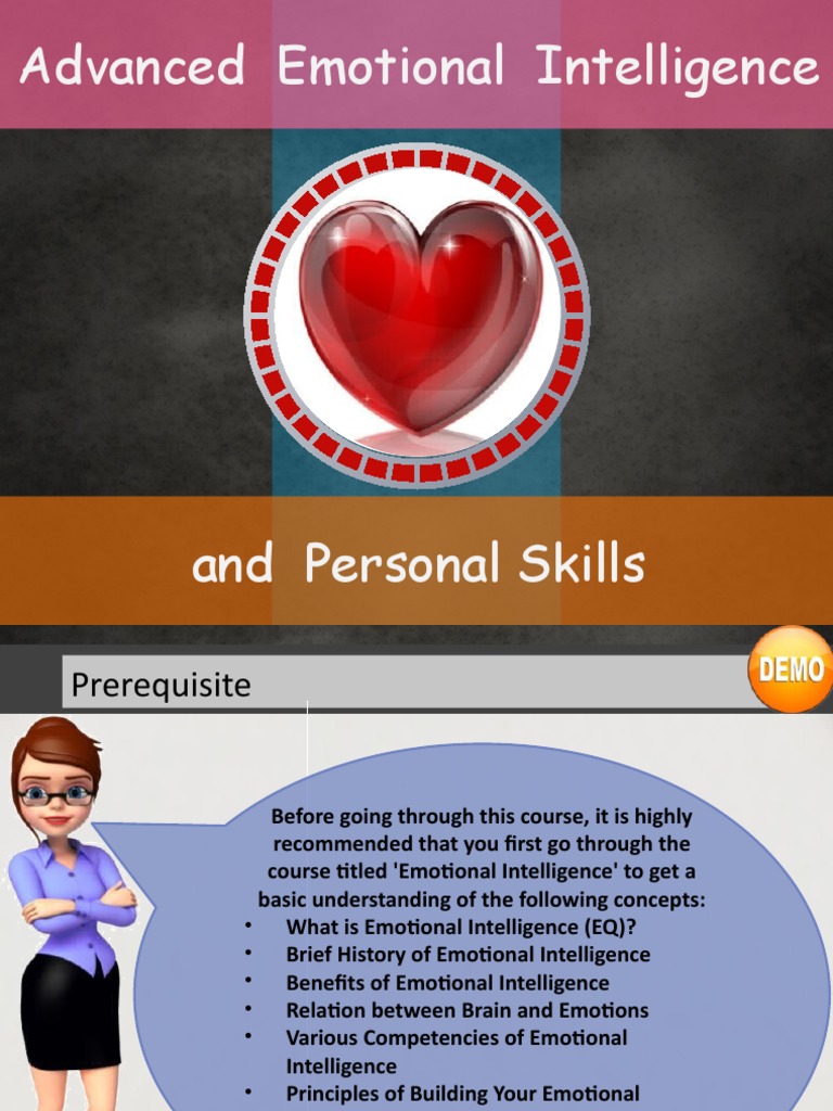 Advanced Emotional Intelligence and Personal Skills Demo | PDF | Self Awareness | Emotional ...