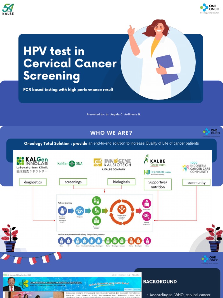 HPV Test in Cervical Cancer Screening | PDF | Cervical Cancer ...