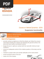 Race Car Vehicle Dynamics - Problems, Answers and Experiments | PDF