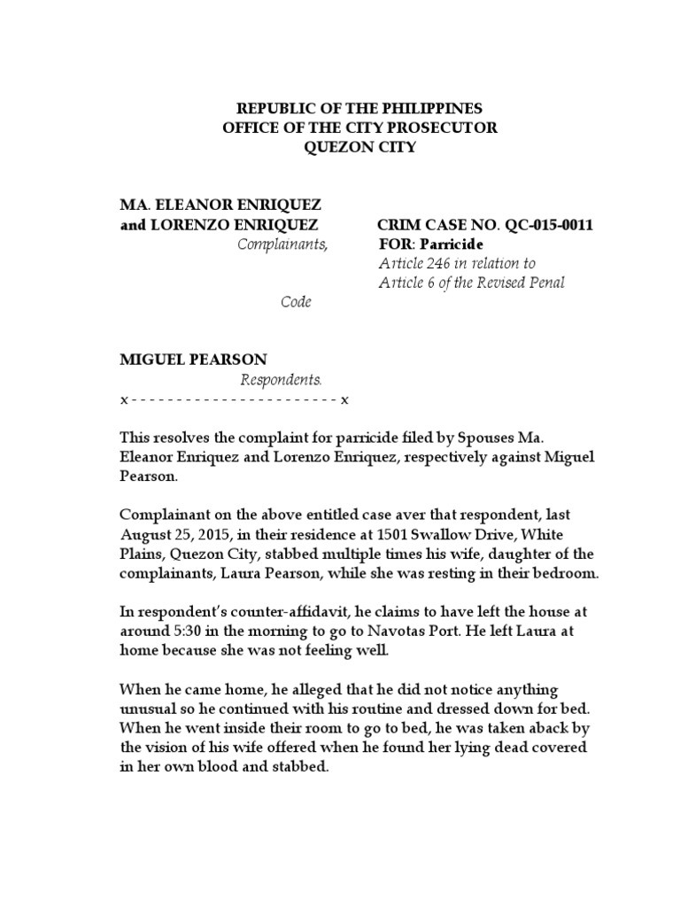 Prosecutor Resolution | PDF | Social Institutions | Social Science