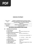 Concrete Cube Test Report Format | PDF | Building | Building Engineering