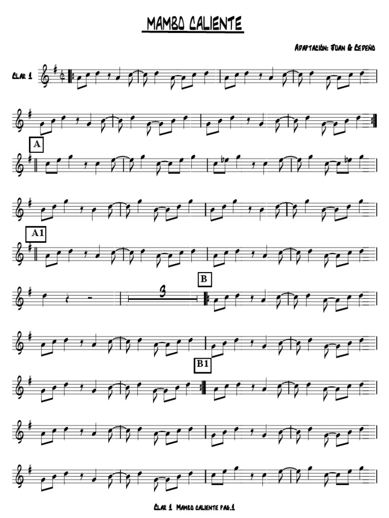 Mambo Caliente | PDF