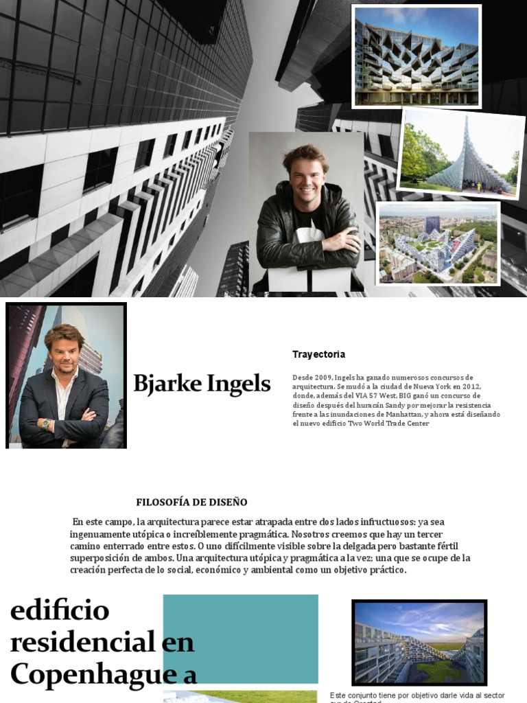 Bjarke Ingels: Innovación Arquitectónica | PDF | Science | Ciencia y ...