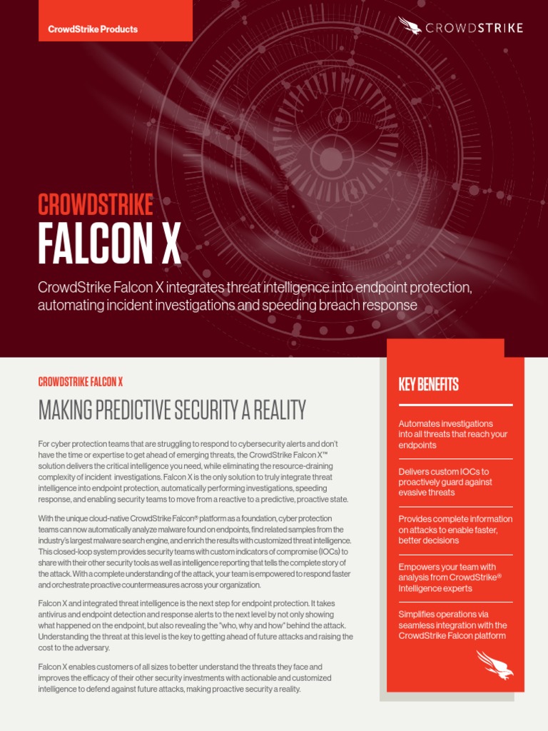 FalconX Datasheet PDF | PDF | Computer Security | Security