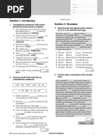 Gold B2 First New Edition Answer Key | PDF | Grammatical Number ...