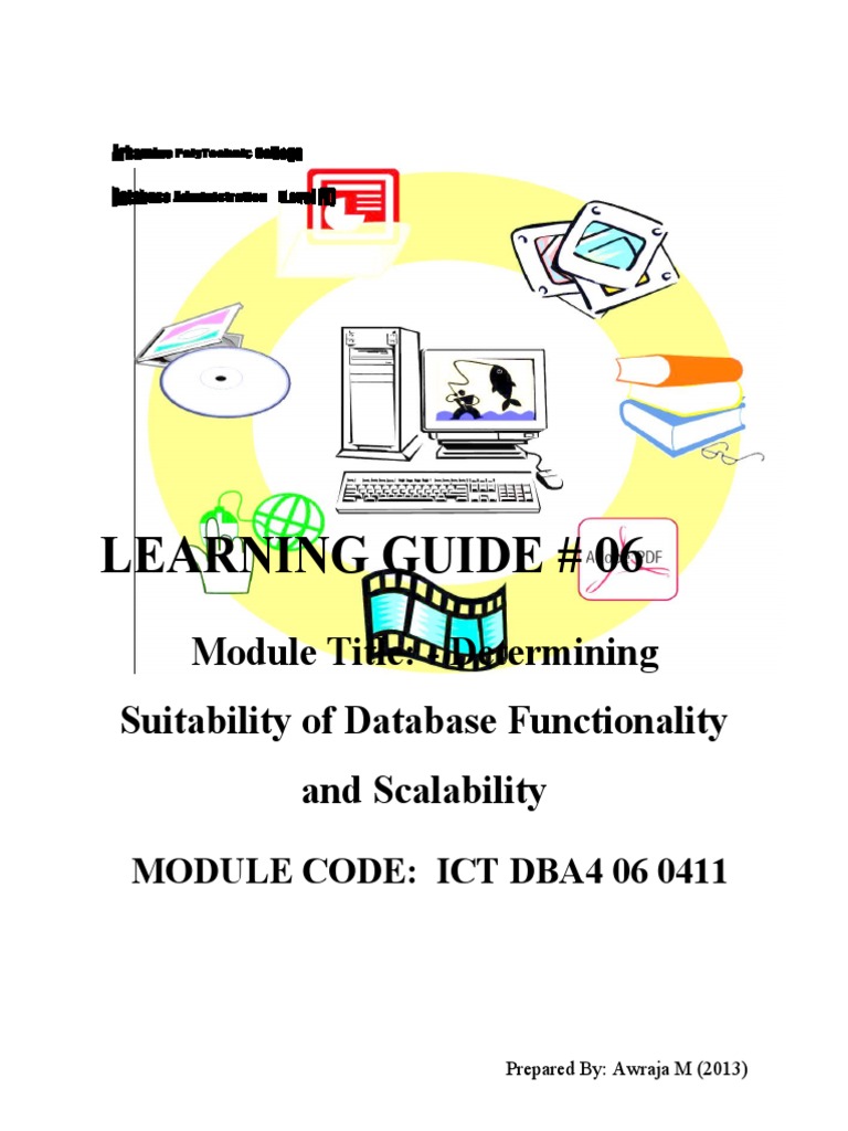 Determining Suitability Of Database Functionality And Scalability Pdf Database Schema