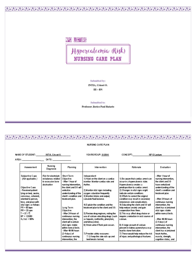 INTIA, Crisset O. Iii - BN: Submitted by | PDF | Calcium In Biology | Calcium