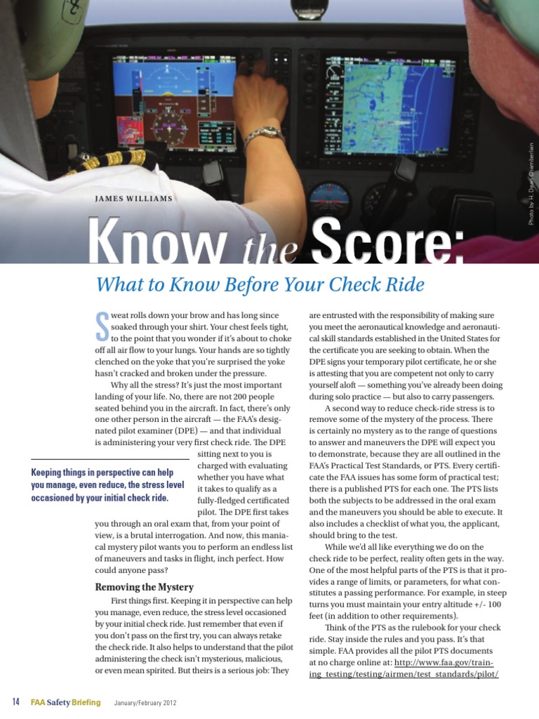 Know Score: Know Score:: The The | PDF | Federal Aviation ...