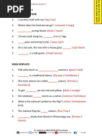 Thrass Charts | PDF | Phonetics | Orthography