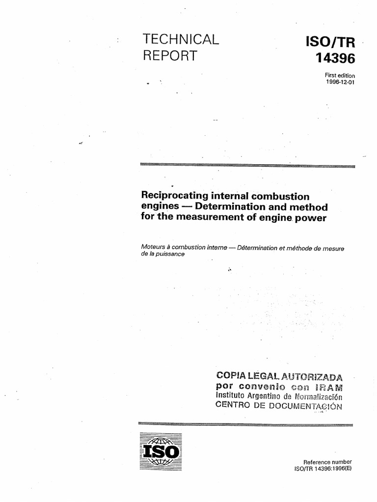 Iso-Tr 14396 PDF | PDF