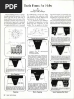 Gear Teeth True Involute Form | PDF | Gear | Kinematics