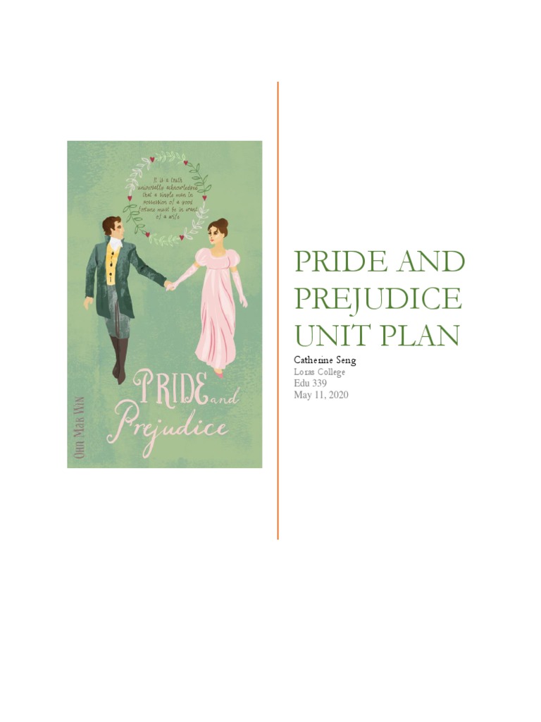 Pride and Prejudice Unit 339 | PDF | Pride And Prejudice | Test ...