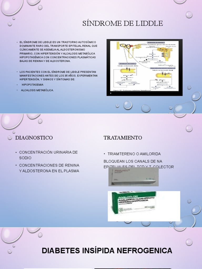 Sindrome de Liddle | PDF | Rtt | Sistema endocrino
