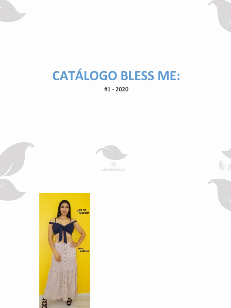 Catálogo Ropa Bless Me 2020 | PDF