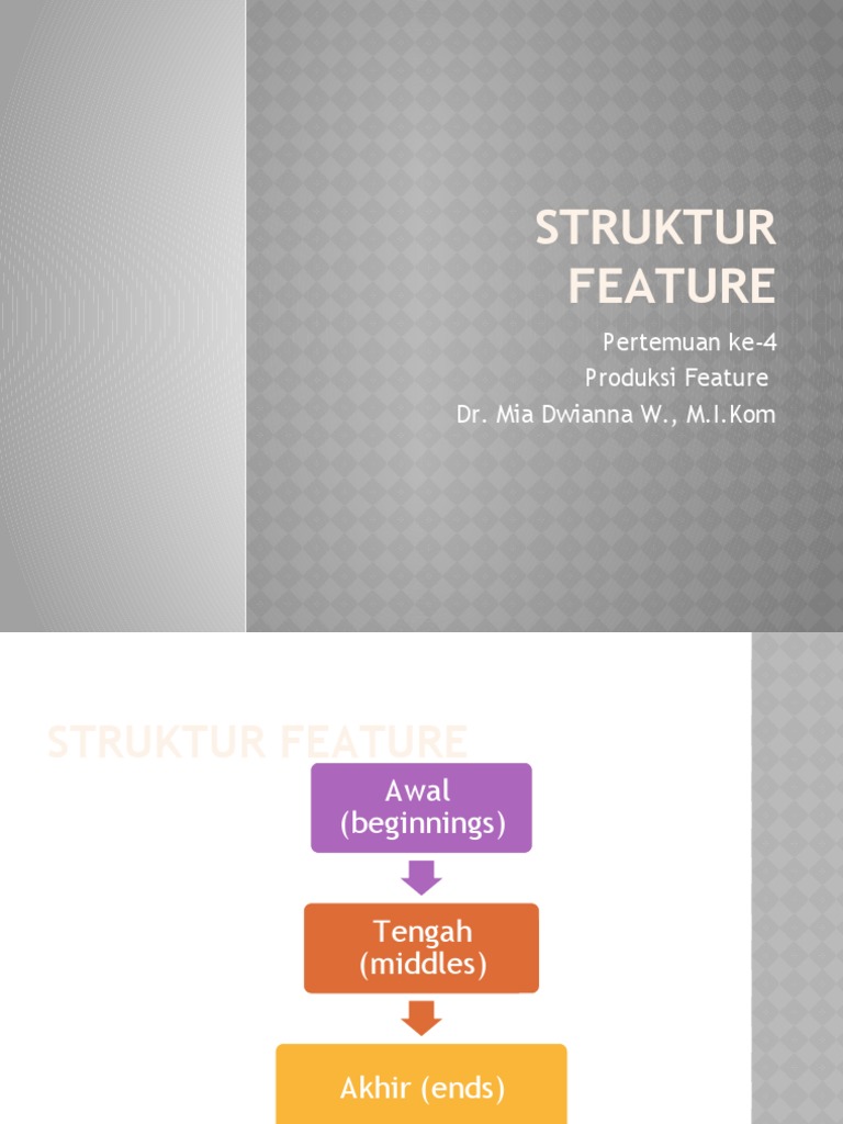 Struktur dan Teknik Menulis Feature | PDF