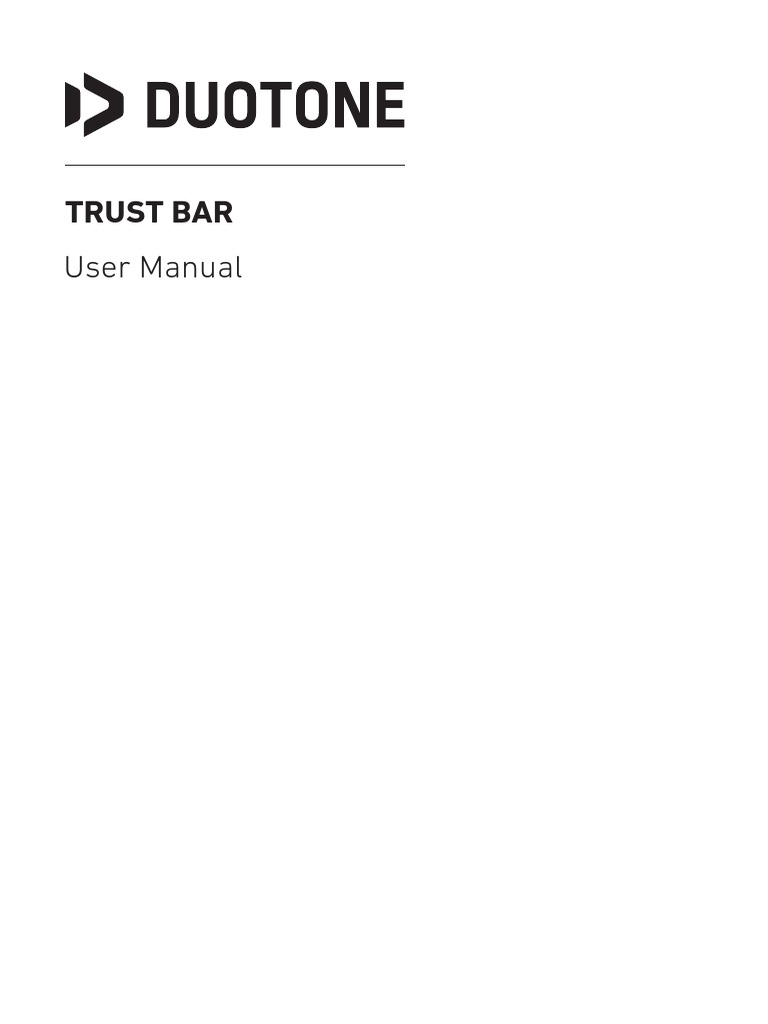 Trust Bar: User Manual | PDF | Nature