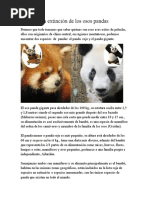 Tipos de Pandas | PDF | Panda gigante | Osos