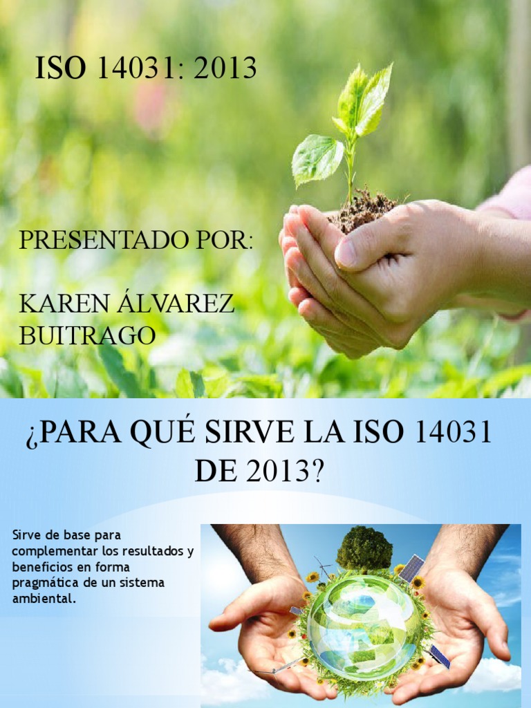 Iso 14031 de 2013 | PDF