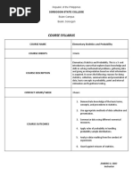 Elementary Statistics and Probability | PDF | Sampling (Statistics) | Level Of Measurement