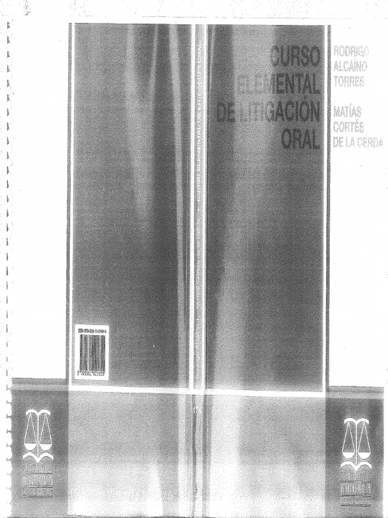 Curso Elemental Litigación Oral - Alcaino y Cortez | PDF