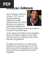 Dwayne Johnson | PDF