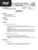 Determining Pace Factor in Surveying | PDF | Distance | Scientific ...