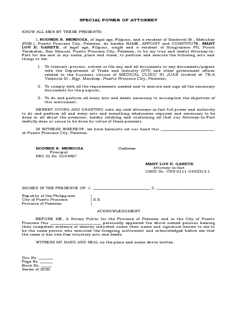 Spa Bir Business Closure - Rodner B. Mendoza | PDF | Law