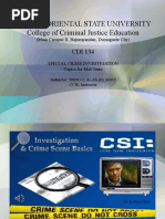Tos Cdi | PDF | Criminology | Forensic Science