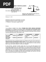 DEMAND LETTER Ejectment | PDF | Lawsuit | Judiciaries