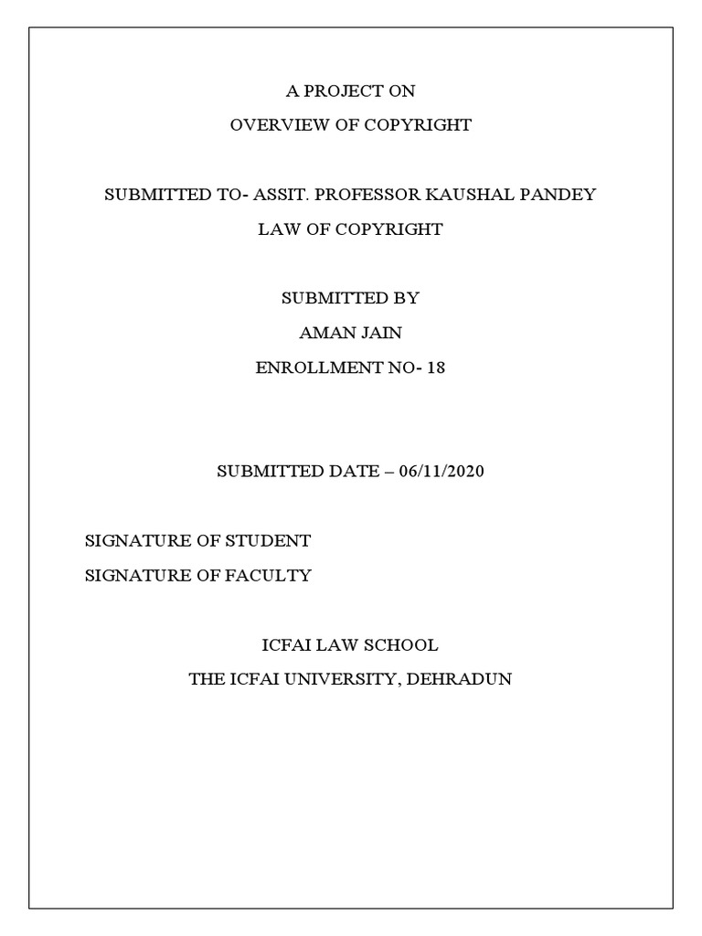 Copyright Assignment | PDF | Copyright Law Of The United States | Copyright