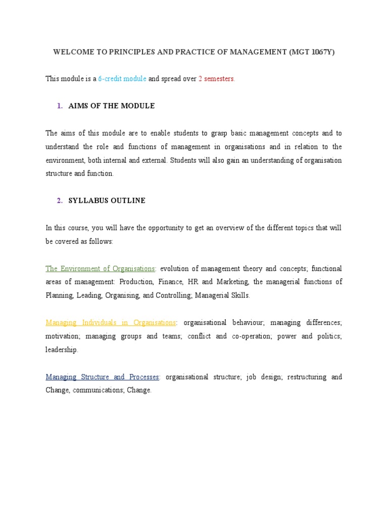 Module Specification Sheet | PDF | Motivation | Motivational