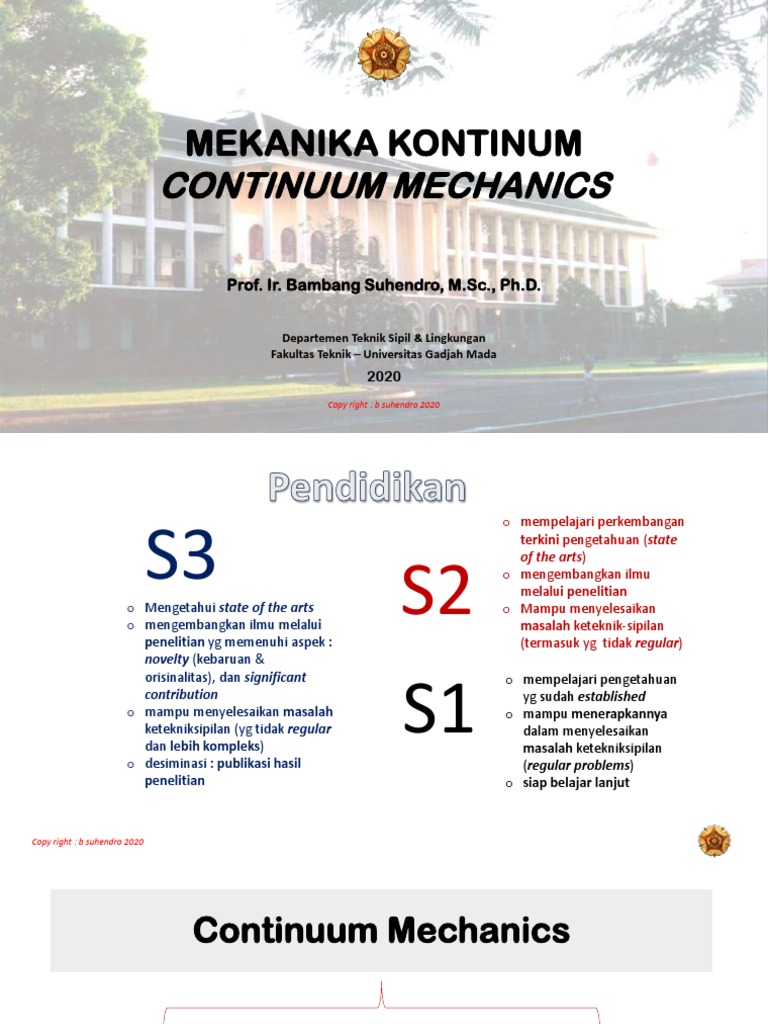 Continuum Mechanics Overview | PDF | Continuum Mechanics | Building ...