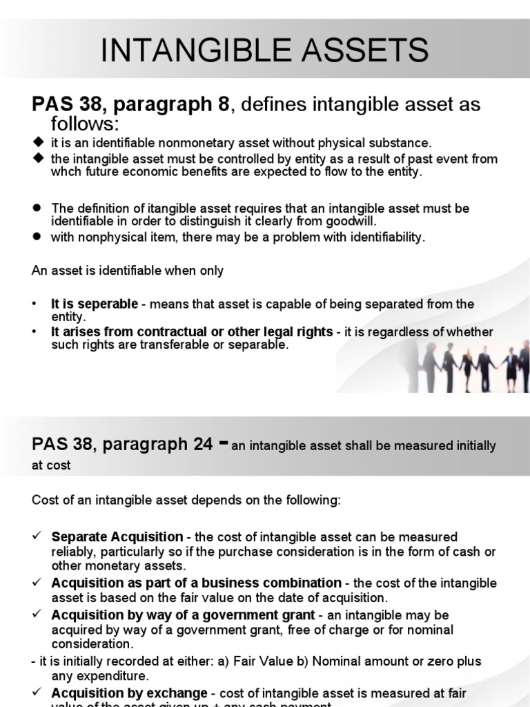 Intangible Assets | PDF | Intangible Asset | Goodwill (Accounting)