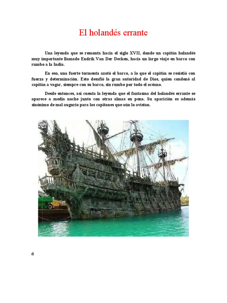 El Holandés Errante | PDF