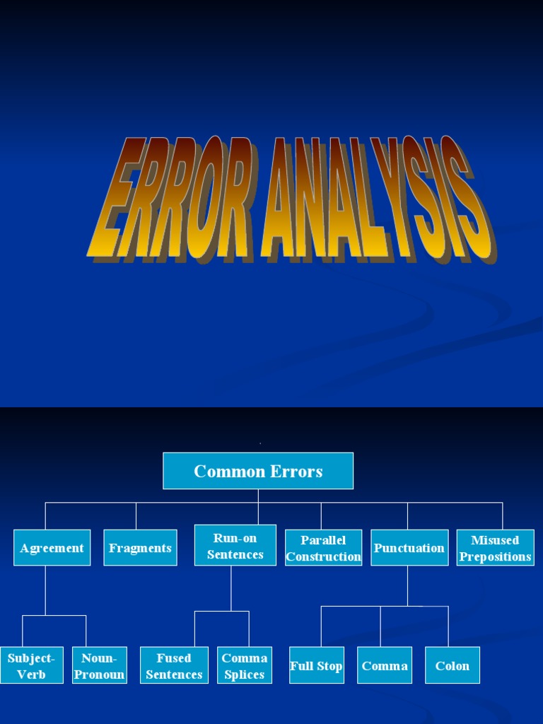 Common Grammar Errors | PDF | Grammatical Number | Clause