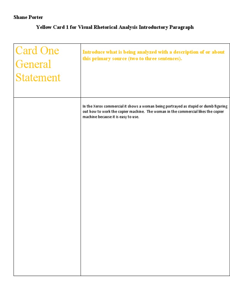 Sporter Yellow Card 1 | PDF | Computers