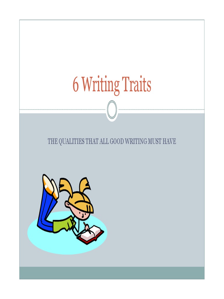 6 Traits Powerpoint PDF | PDF | Sentence (Linguistics) | Definition