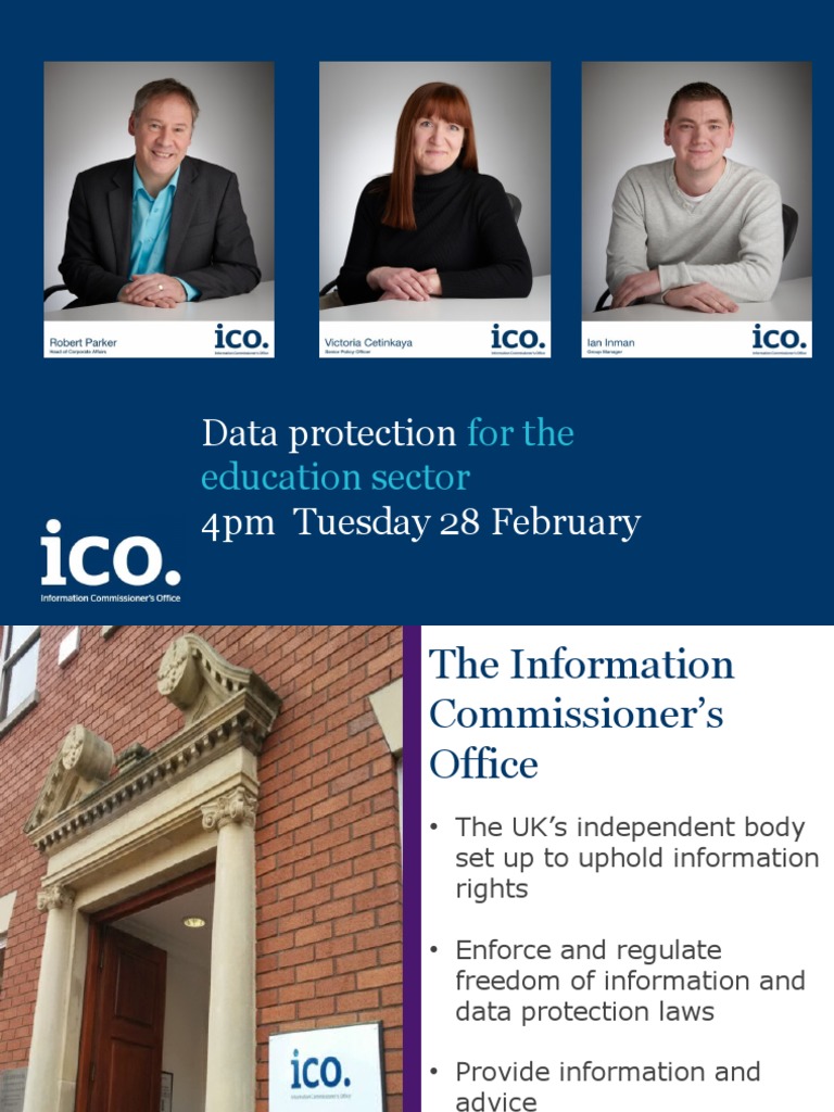 Webinar Data Protection For Education 20170228 | PDF | Government ...