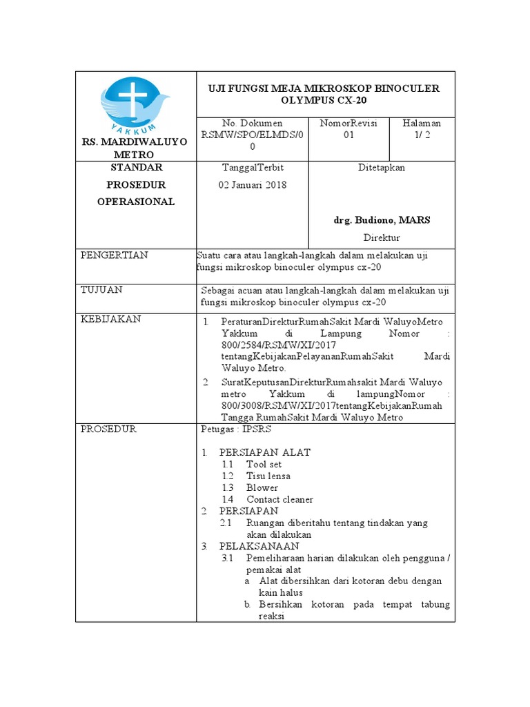 UJI FUNGSI MEJA OPERASI GEA 3008a Dikonversi PDF