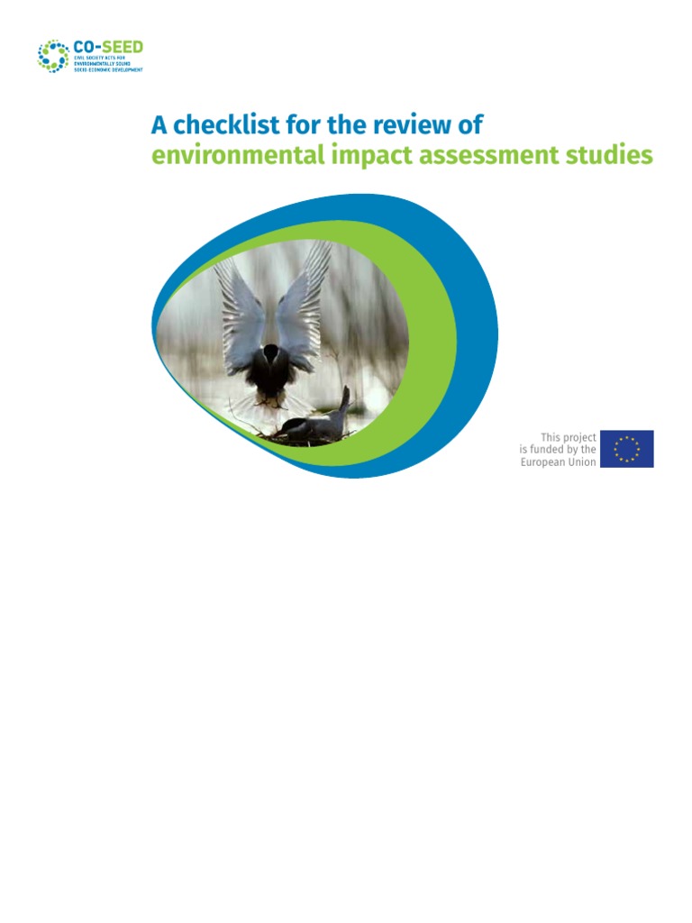 FS25llTfGN A Checklist For The Review of Environmental Impact ...