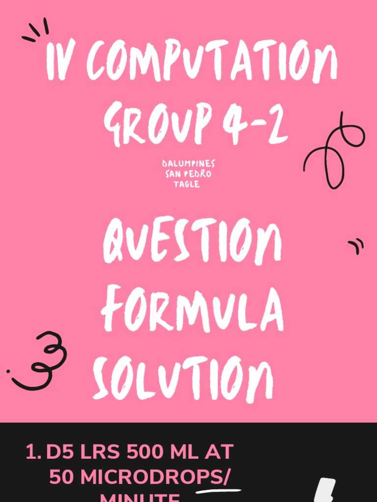 Iv Computation GROUP 4-2: Dalumpines San Pedro Tagle | PDF | Volume ...