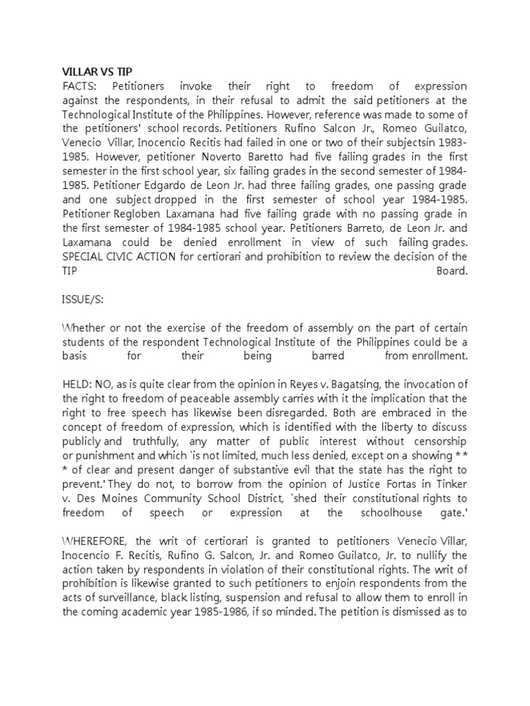 HR Cases | PDF | Free Exercise Clause | Mandamus