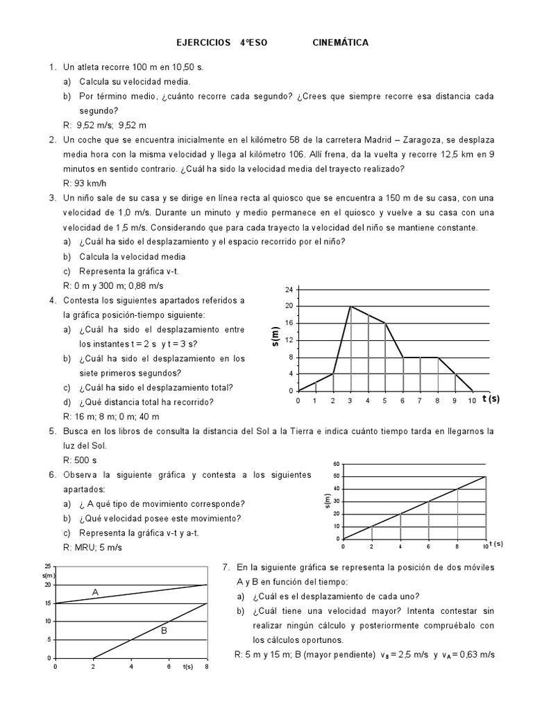 Cinem Tica 1 | PDF | Velocidad | Coche