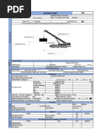 Sample Lifting Plan and Rigging Study | PDF | Elevator | Crane (Machine)