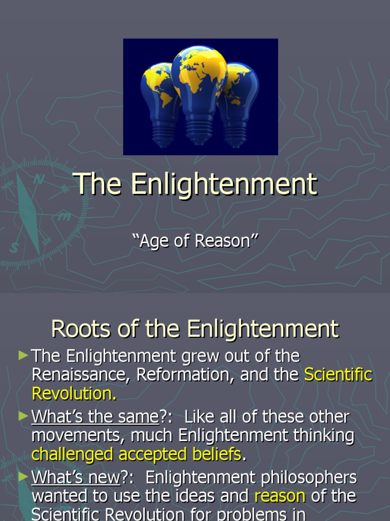 The Enlightenment | PDF | Age Of Enlightenment | Separation Of Powers