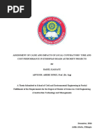 Tadesse Y. (2006) Cost Estimation Guide Line PDF | PDF | Business | Economies