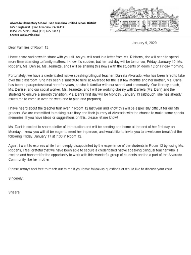 AR Letter - English | PDF