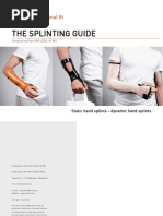 Emra Sportsmedicine Splint Guide PDF | PDF | Thumb | Hand