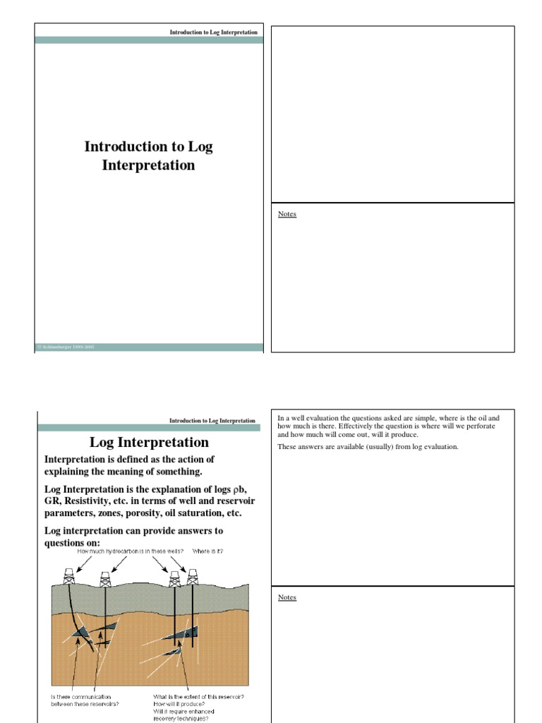 Introduction To Log Interpretation | PDF | Sedimentary Rock | Clastic Rock